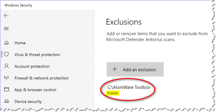 AlomWare Toolbox Manual